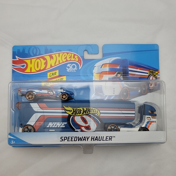 Mattel | Other | Hot Wheels 5th Anniversary Speedway Hauler | Poshmark